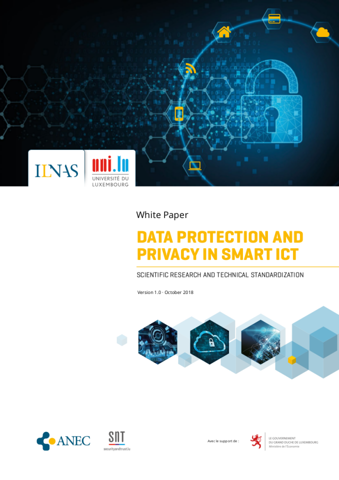 White Paper Data Protection and Privacy in Smart ICT – October 2018 ...